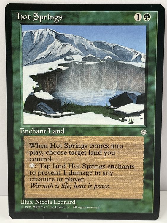 MTG - hot Springs (Gebraucht) in für CHF 1 – mit Lieferung auf Ricardo ...