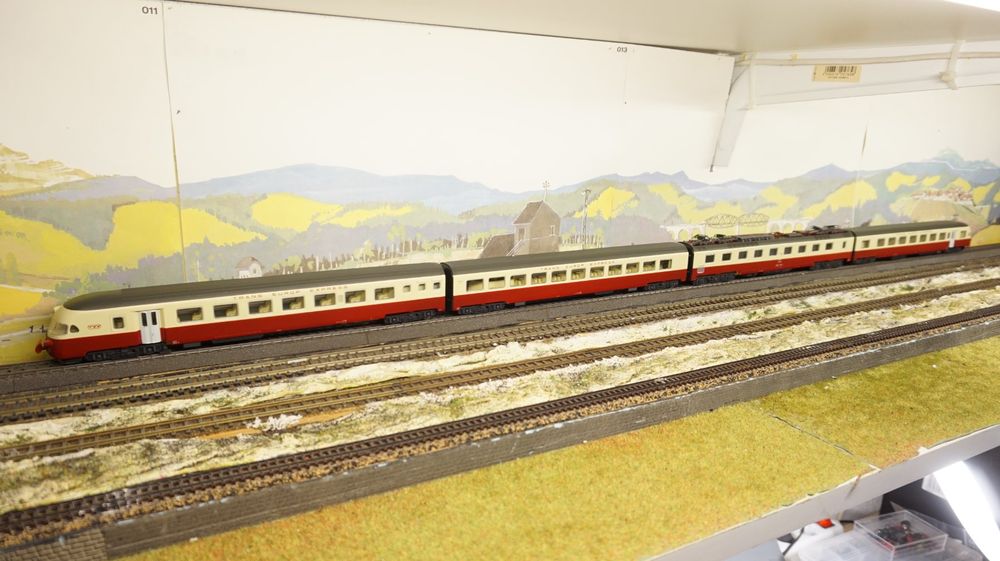 Der "TEE GOTTARDO" - HO/AC // 4-teilig in OVP (Neu (gemäss Beschreibung ...