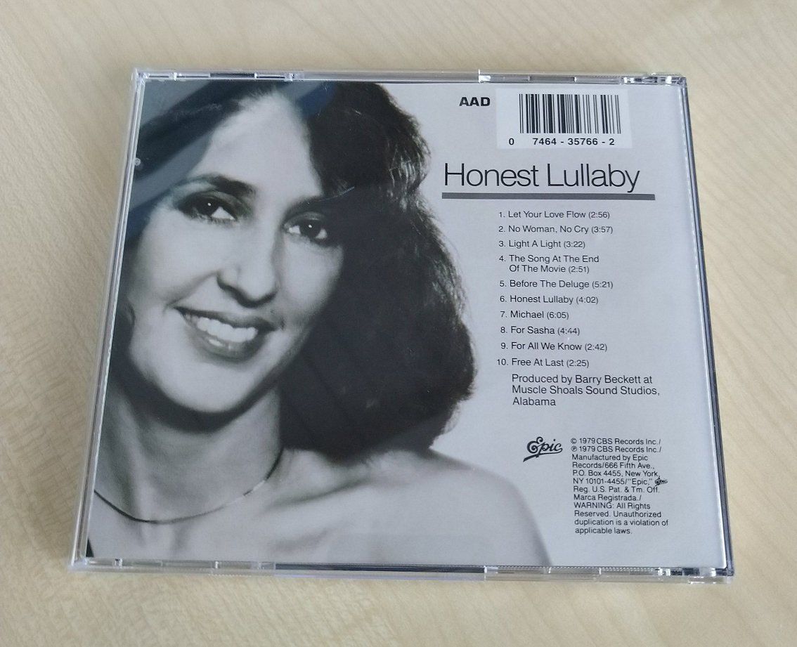 CD Joan Baez - Honest Lullaby (1979) (Gebraucht) in Buchs ZH für CHF 5 ...