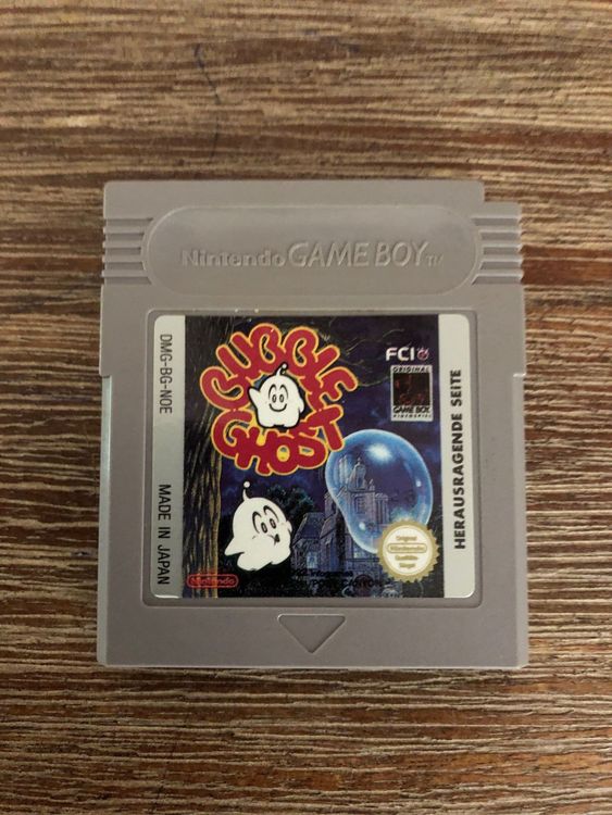Game Boy Spiel Bubble Ghost (Gebraucht) in Basel für CHF 11 – mit ...