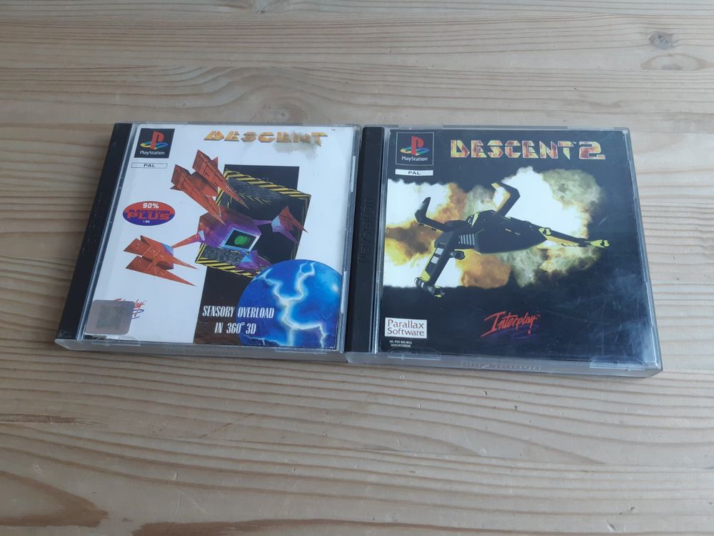 Descent 1 + Descent 2 / 2 PS1 Games (Gebraucht) in Welschenrohr für CHF ...