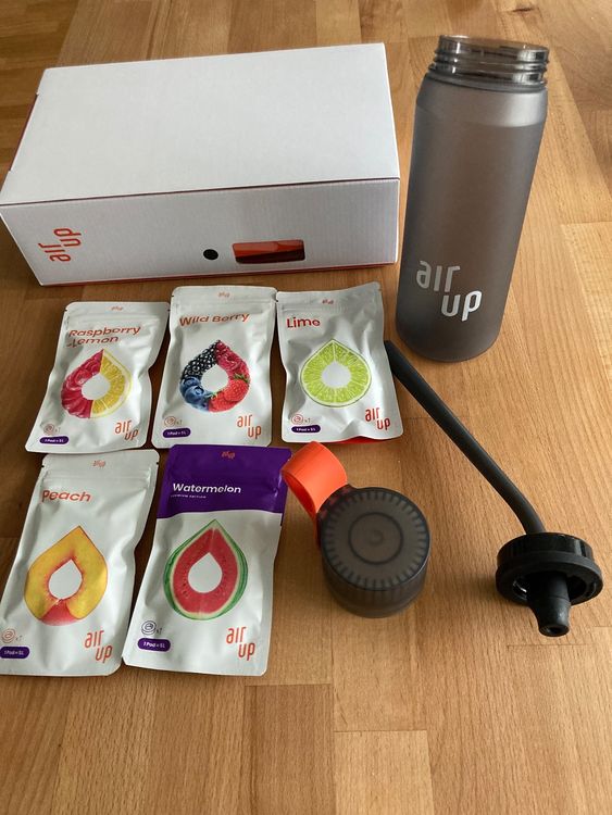 Air up mit viel Zubehör | Kaufen auf Ricardo