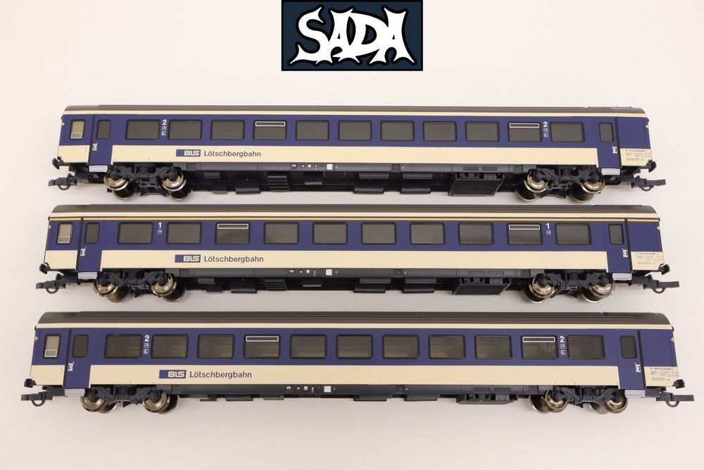 Roco 45319, 45321, 64259, BLS Personenwagen, DC H0 | Kaufen auf Ricardo