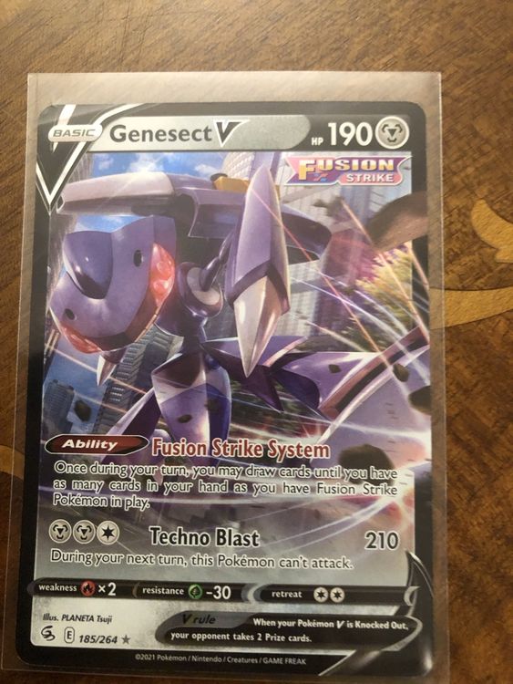Pokemon Karte Genesect V ab 1.- | Kaufen auf Ricardo