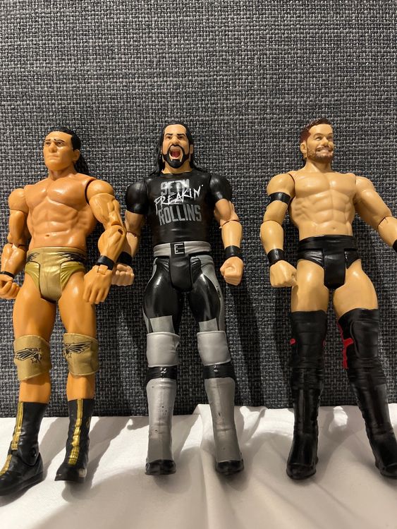 WWE Figuren Alberto Del Rio, Seth Rollins, Finn Balor (D'occasion) à ...