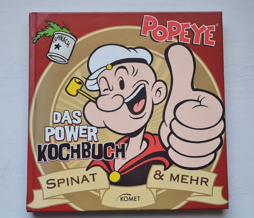 POPEYE Das Power Kochbuch Spinat & mehr (Gebraucht) in Niederweningen ...