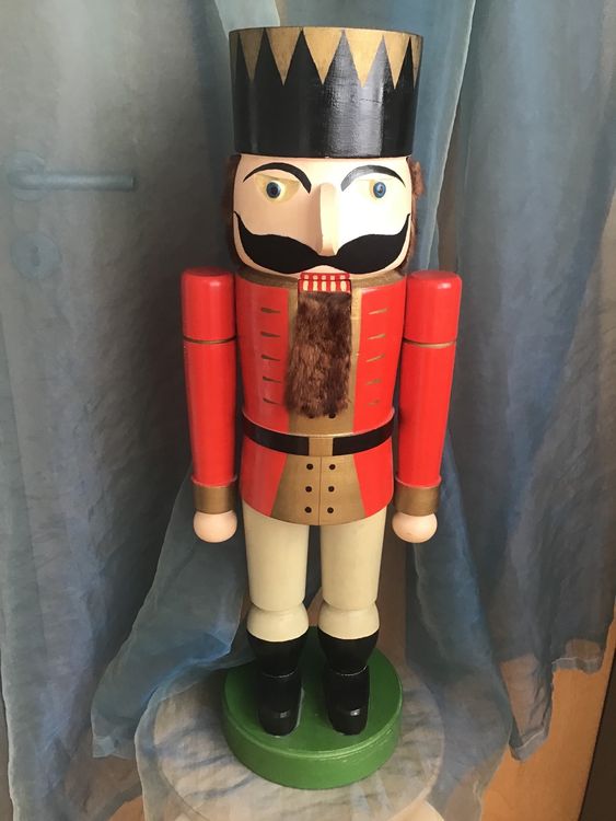 Erzgebirge/ Riesen Nussknacker / 69cm / Gewicht 6,5kg | Kaufen auf Ricardo