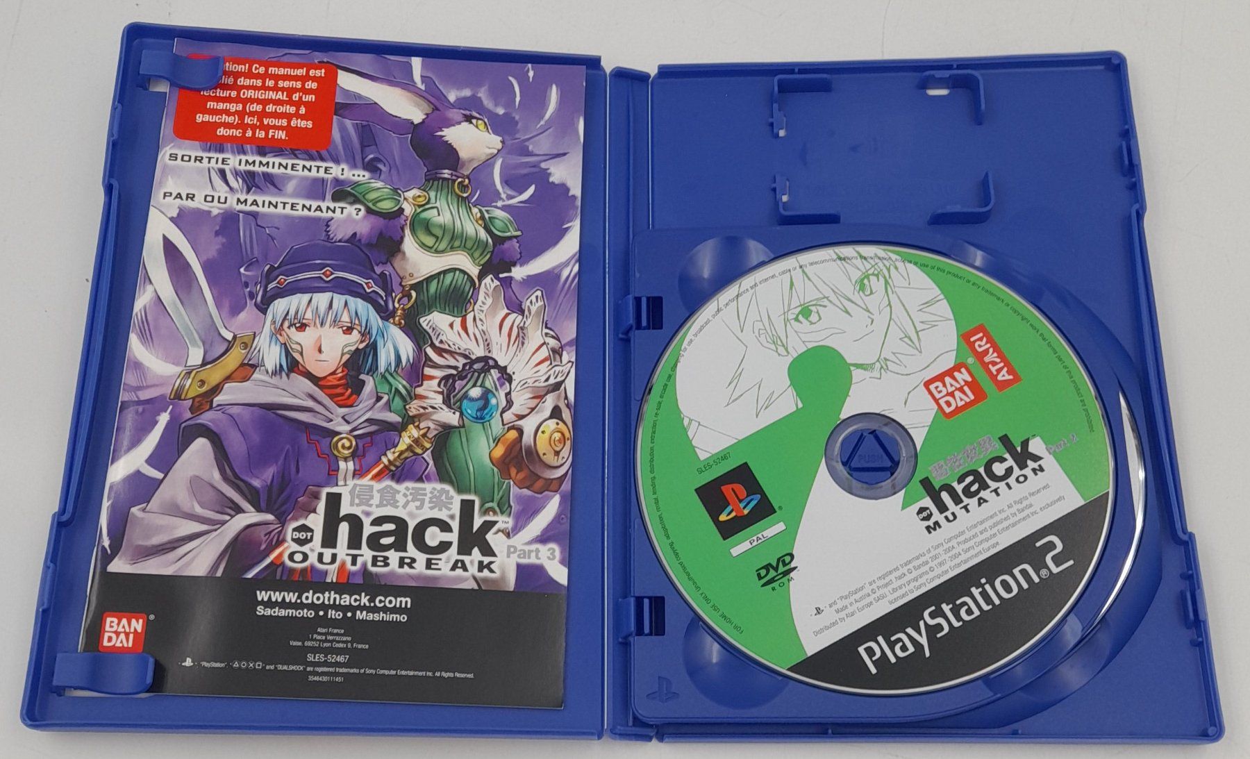 .hack Mutation Part 2 (PS2, PAL) + DVD animé Liminality (D'occasion) à ...