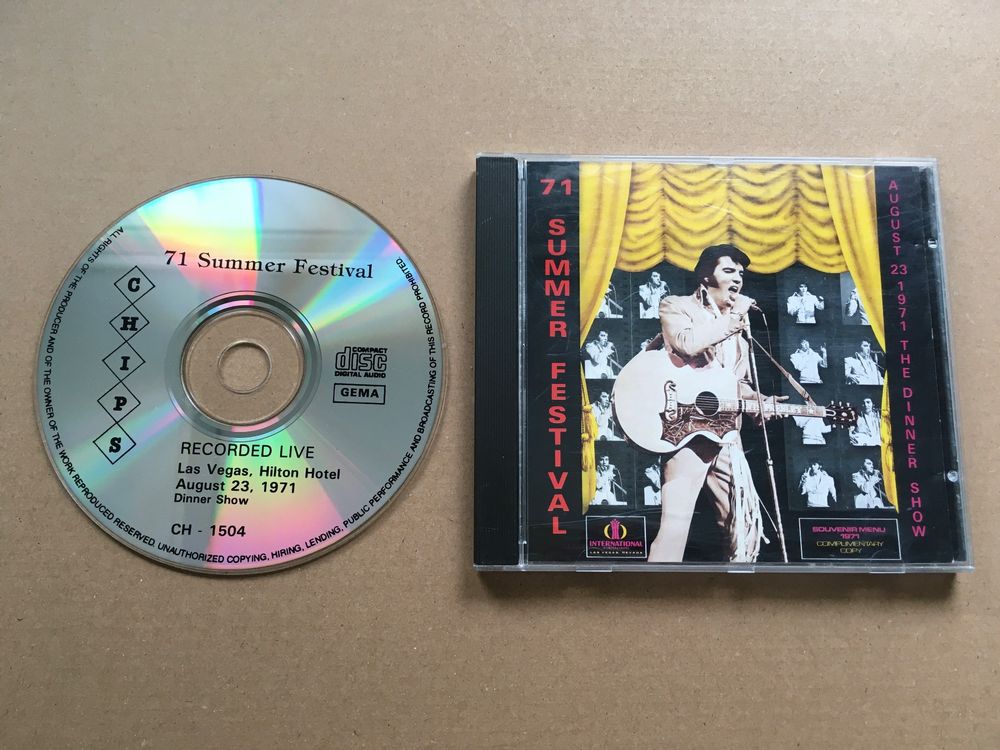 Elvis - 71 Summer Festival -CD- Rar (Gebraucht) in St.Gallen für CHF 34 ...