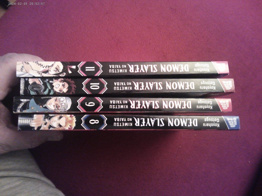 Demon Slayer Manga, Band 8, 9, 10 & 11 MANGA CULT!!! (Gebraucht) in ...