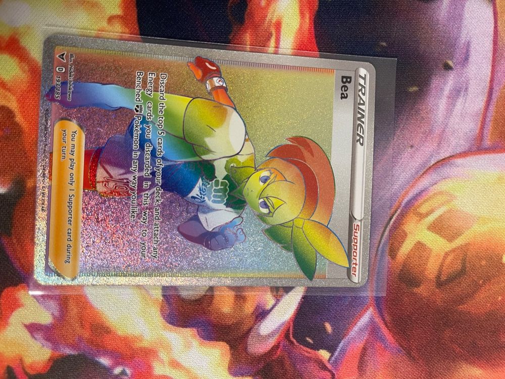 Pokemon Karte bea full art rainbow vivid voltage | Kaufen auf Ricardo