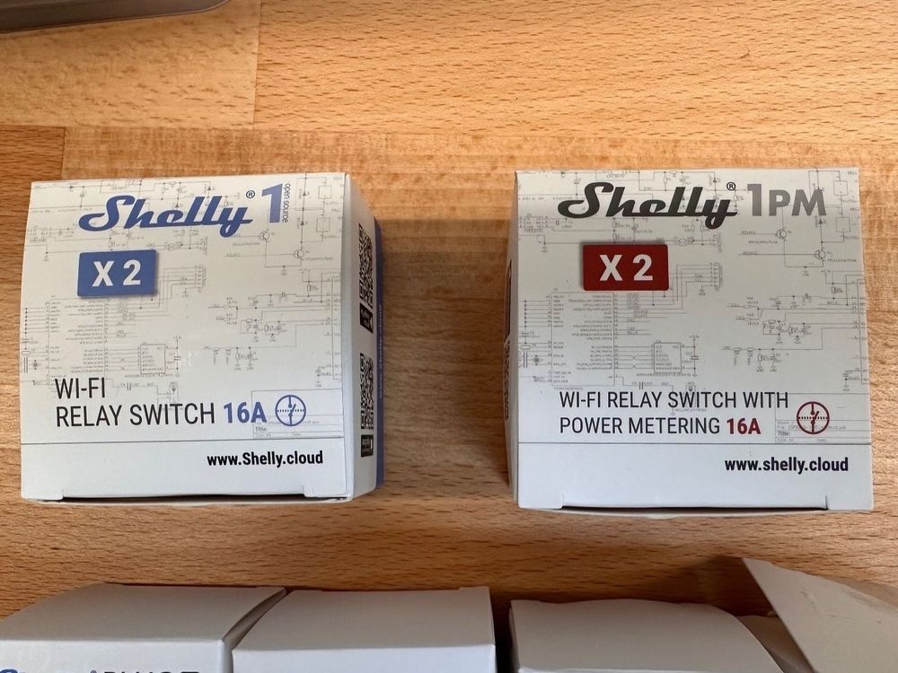 Shelly SET 2x Switch+ 2x Switch Metering, 4x Plug+ Zubehör | Kaufen auf ...