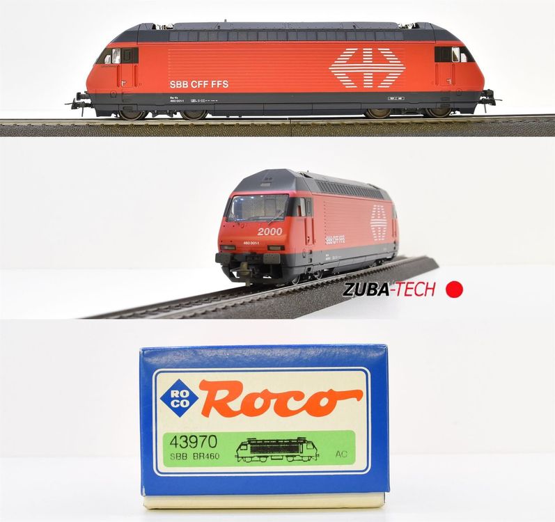 Roco 43970 E-Lok Re460 der SBB H0 WS OVP (Gebraucht) in St. Gallen für ...