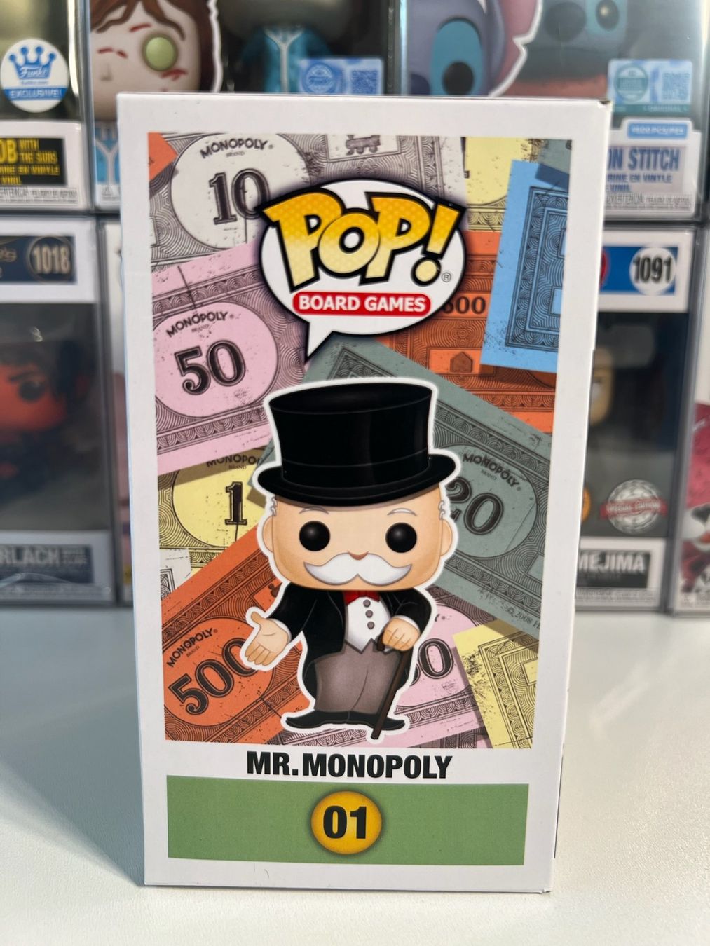Funko POP! Board Games Monopoly - Mr. Monopoly (Sortie 2017) (D ...