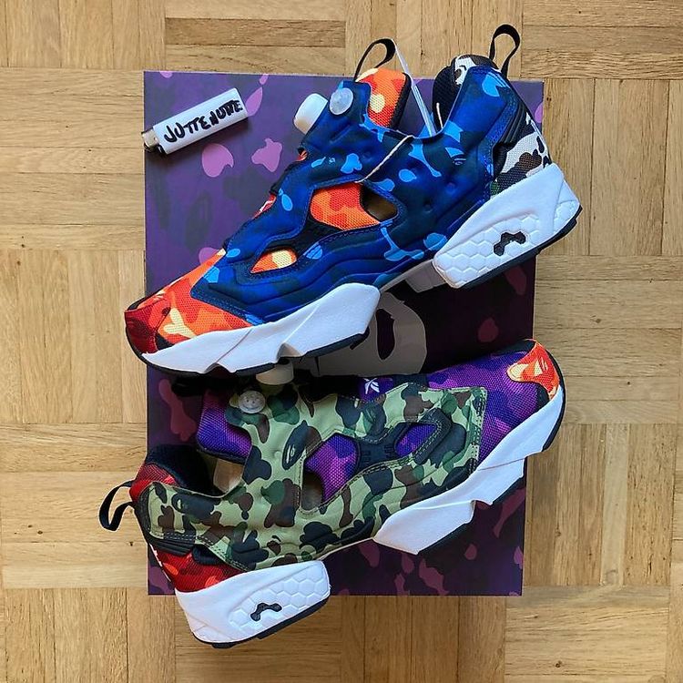 Reebok Instapump Fury x BAPE sta OG, US11.5 / 45 2022 Q47370 (Gebraucht) in Basel für CHF 250 ...