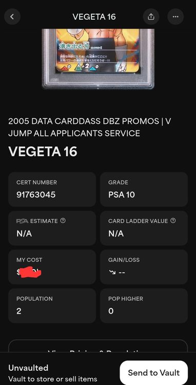 Dragon Ball Z 2005 Carddass -Son Goku & Vegeta #13 ( POP 2) (Neu (gemäss Beschreibung)) in ...