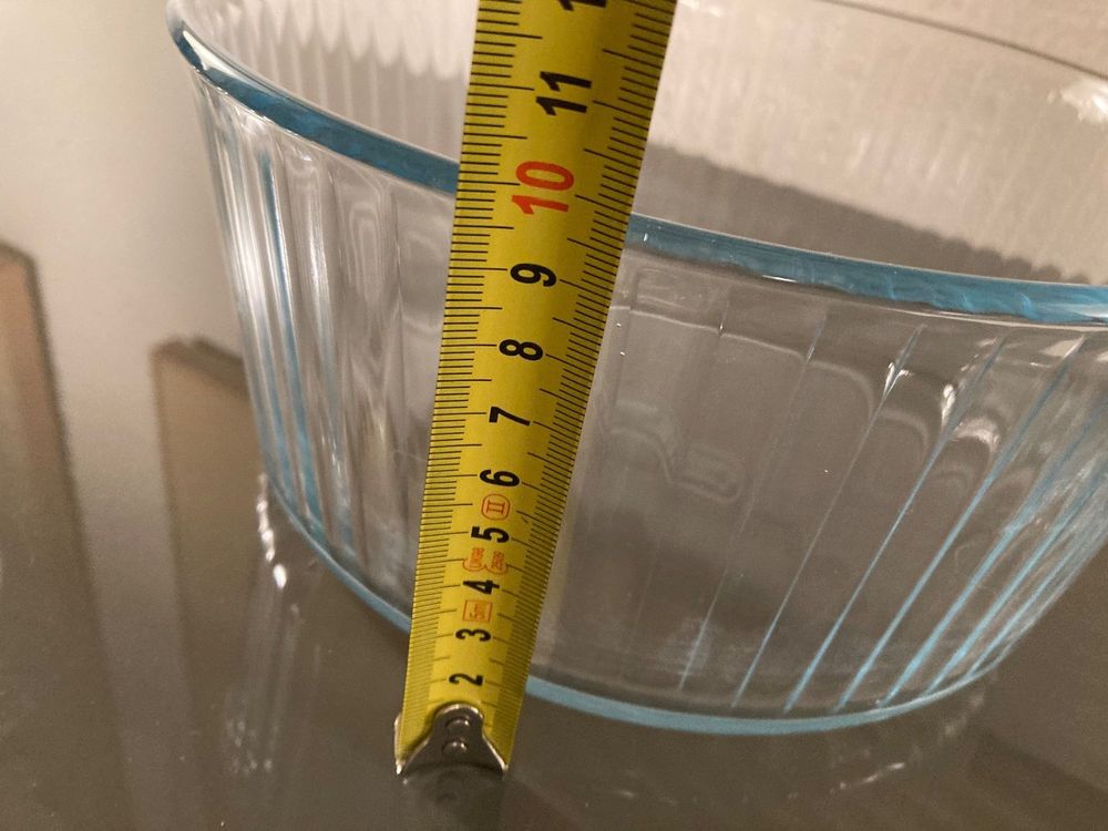 PYREX AUFLAUFFORM MOULE À SOUFFLÉ, D 21 cm, H 9.5 cm (Gebraucht) in ...