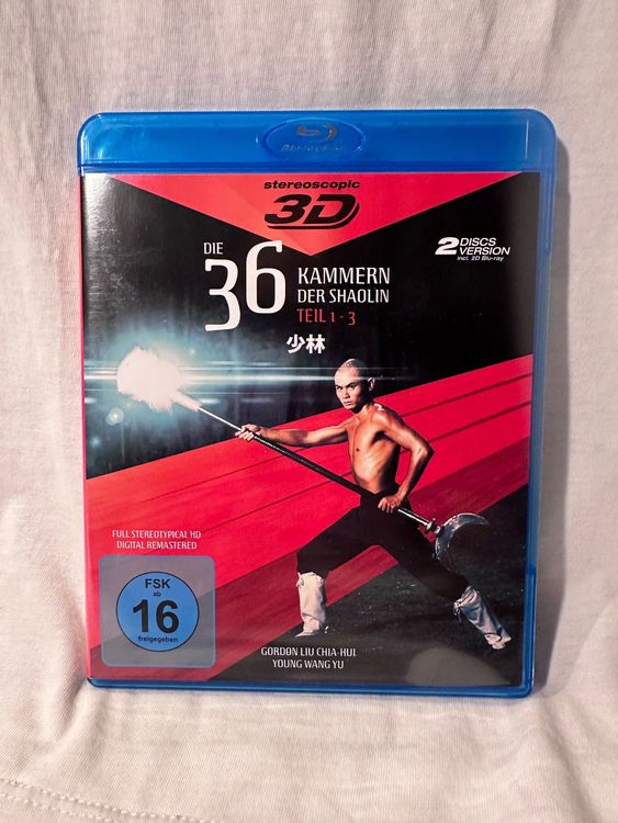 Die 36 Kammern der Shaolin Teil 1-3 inkl. 3D Version (Gebraucht) in ...