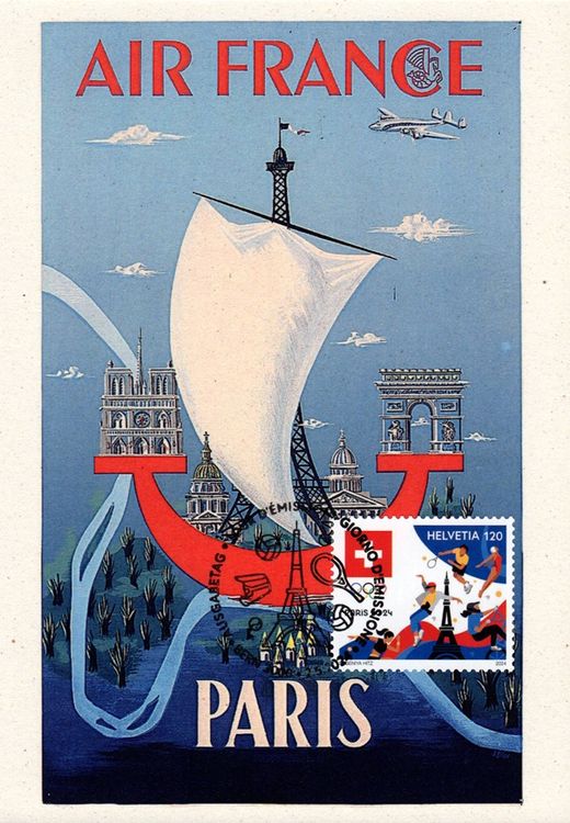 Maximumkarte Olympische Sommerspiele Paris (Neu (gemäss Beschreibung)) in Dottikon für CHF 4 ...