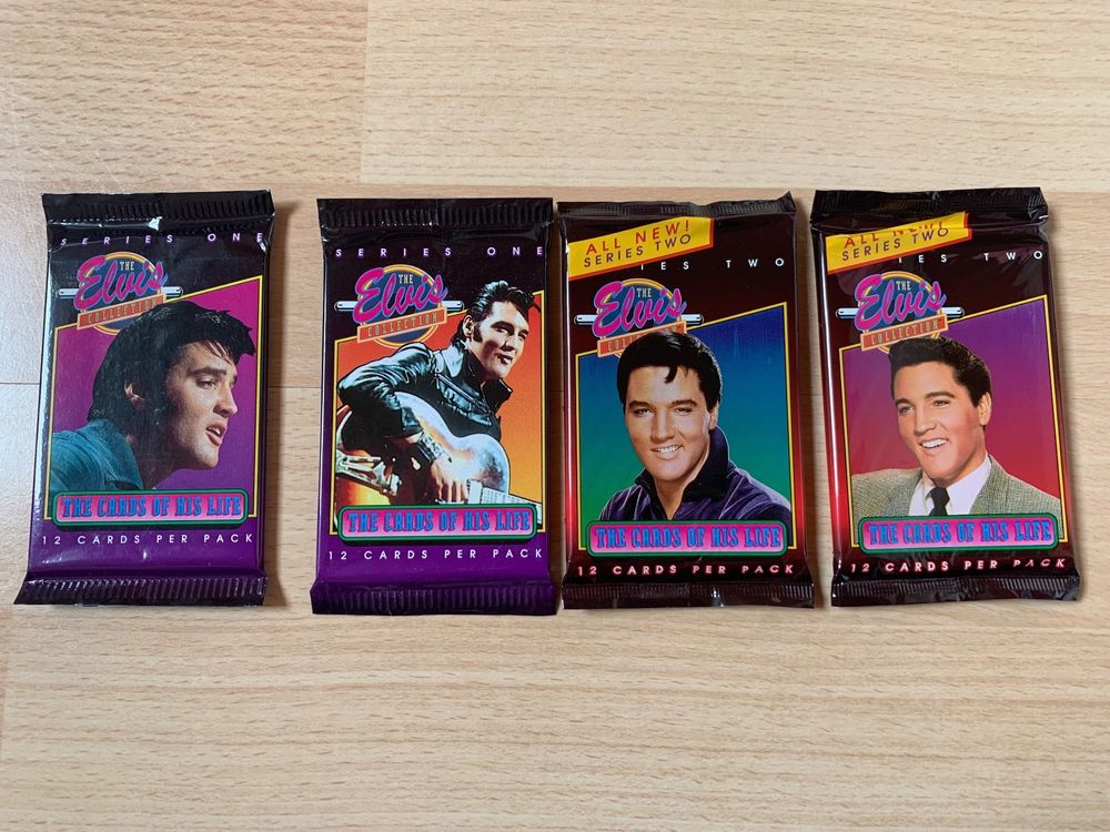 Elvis Presley Trading Cards 1992 (4 Packs) (Gebraucht) in für CHF 5 ...