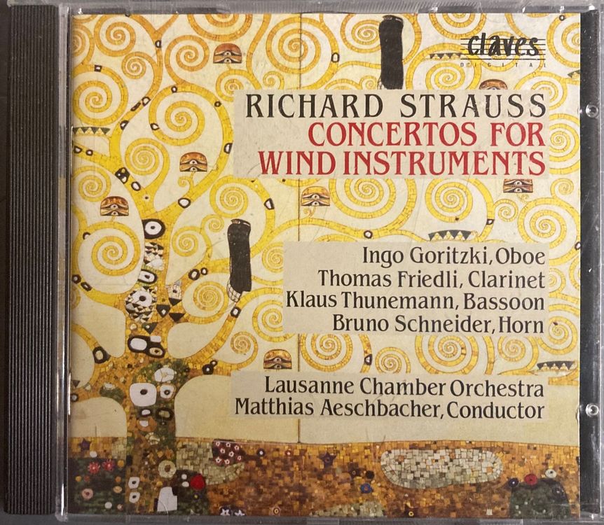 RICHARD STRAUSS.... - CONCERTOS FOR WIND INSTRUMENTS (D'occasion) à ...