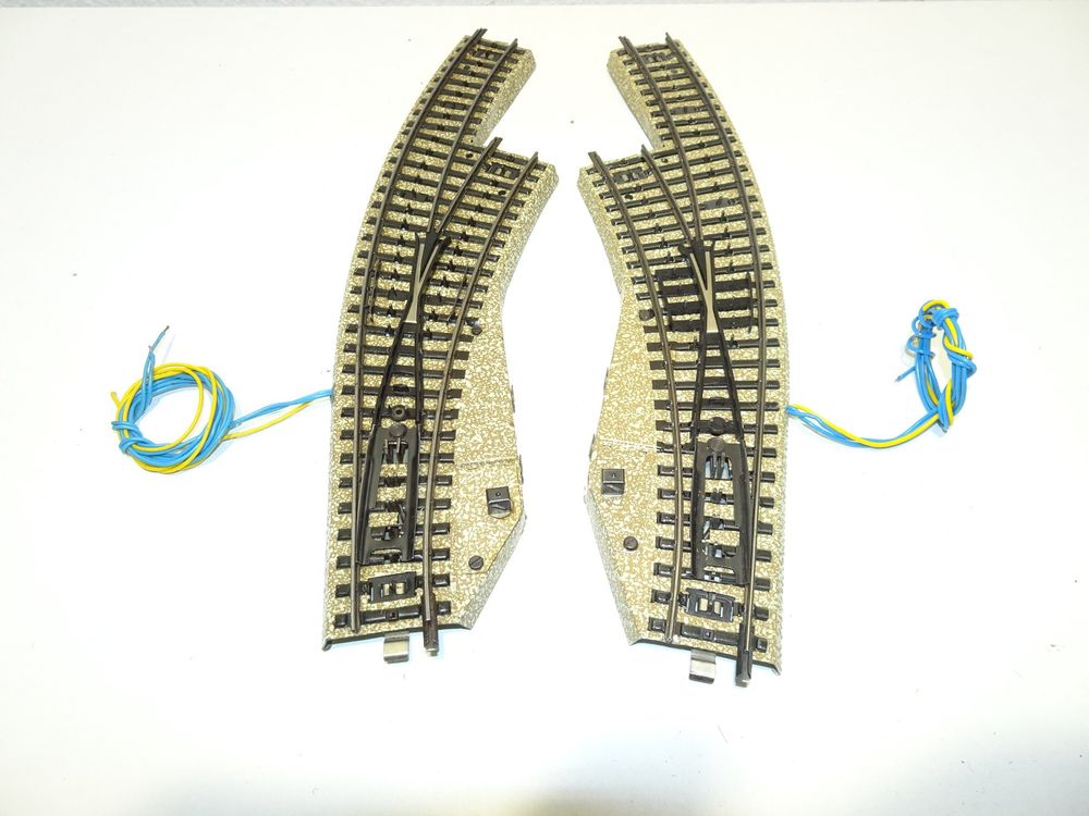 2 Märklin M-Gleis Weichen Bogenweichen HO 5141 5142 (R6) (Gebraucht) in ...