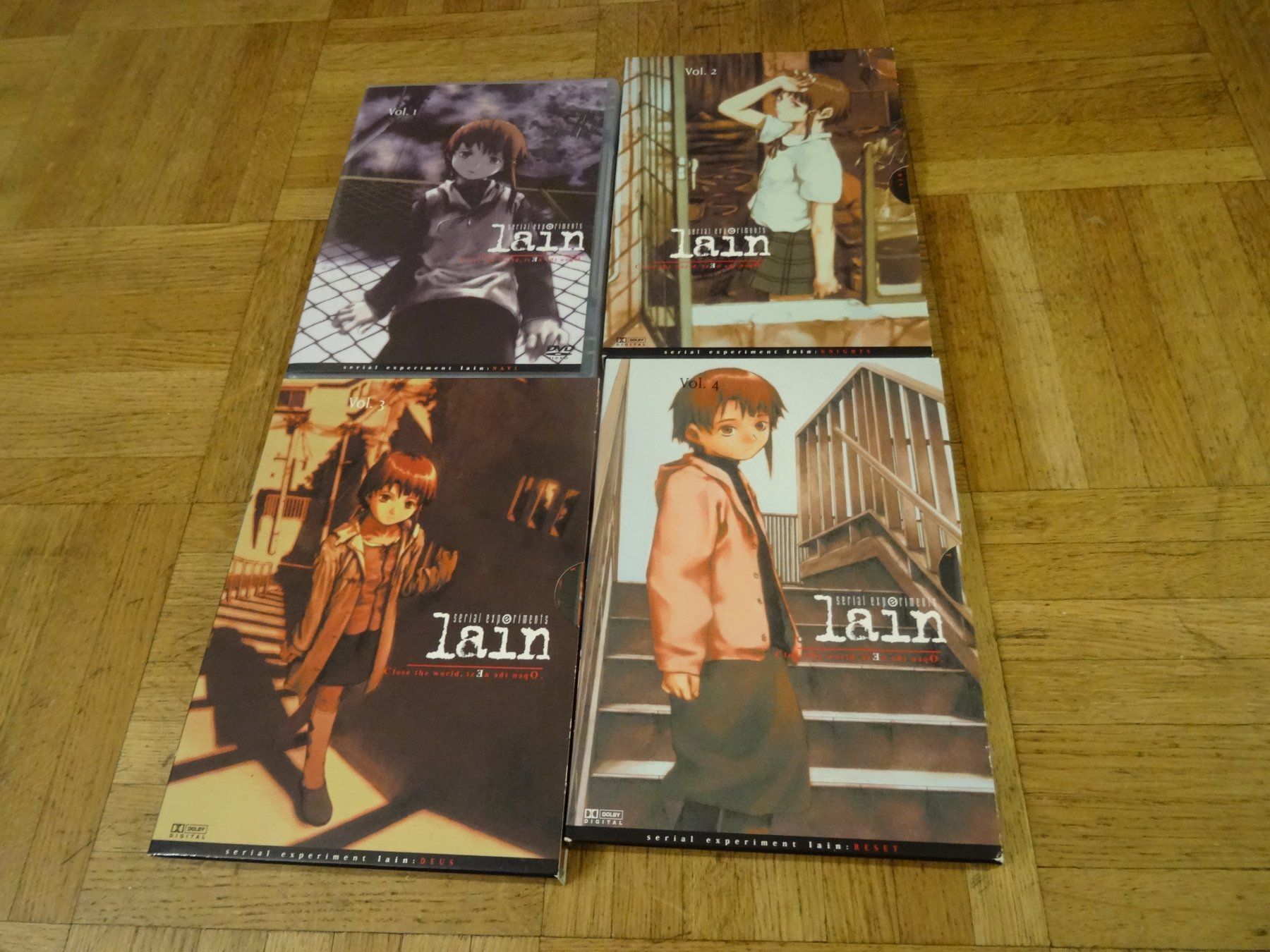 Serial Experiments LAIN VOL. 1-4 DVD DEUTSCH RAR (Gebraucht) in Olten für CHF 50 – mit Lieferung ...