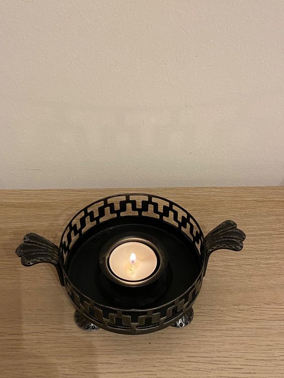 Teelichthalter aus Metall (Gebraucht) in Balsthal für CHF 5 – mit Lieferung auf Ricardo kaufen