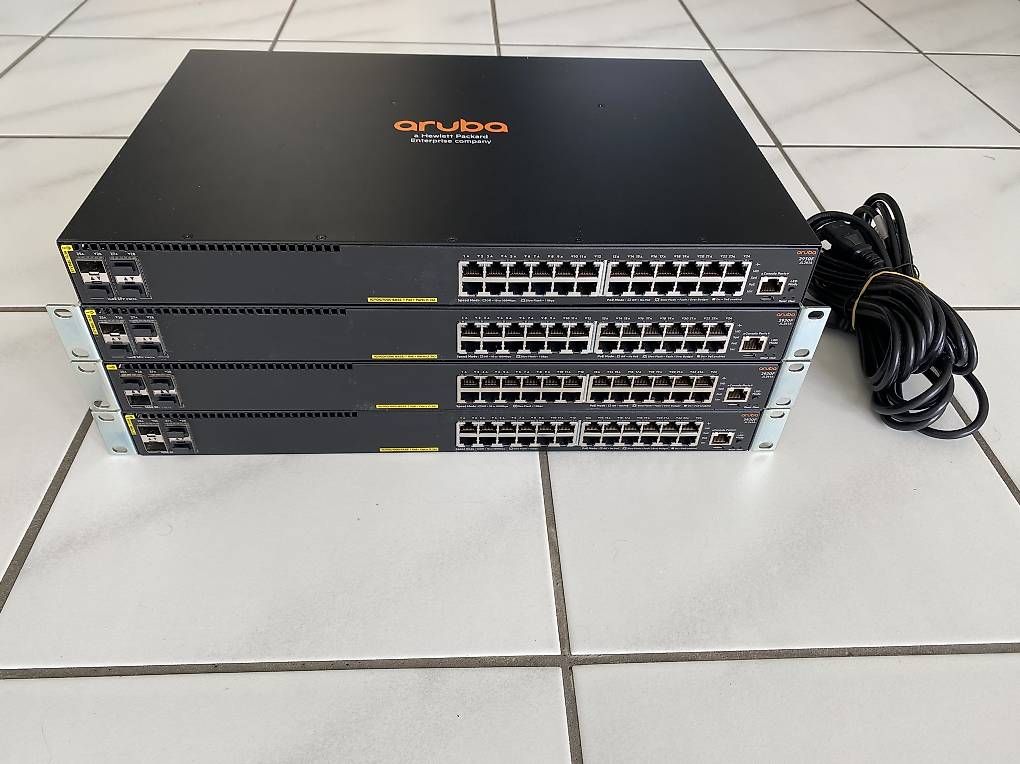 Aruba 2930F Switch - 48 Port - Top Zustand - Sofort Start (Gebraucht ...
