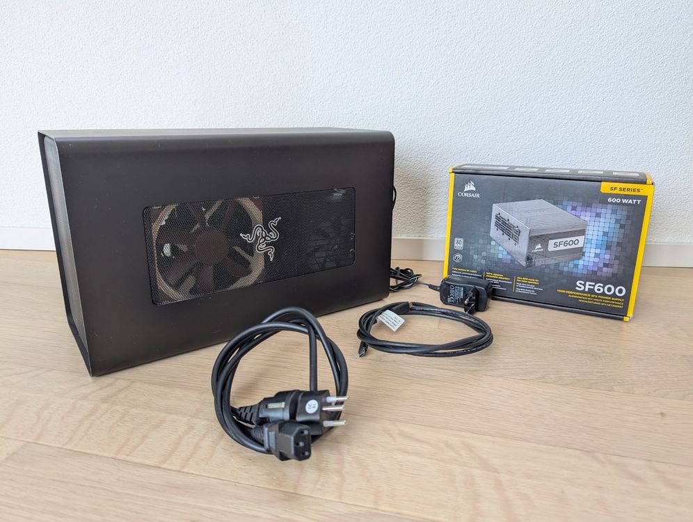 eGPU Razer Core X 600W + Nvidia GeForce RTX 4060 (8 GB) (Gebraucht) in ...