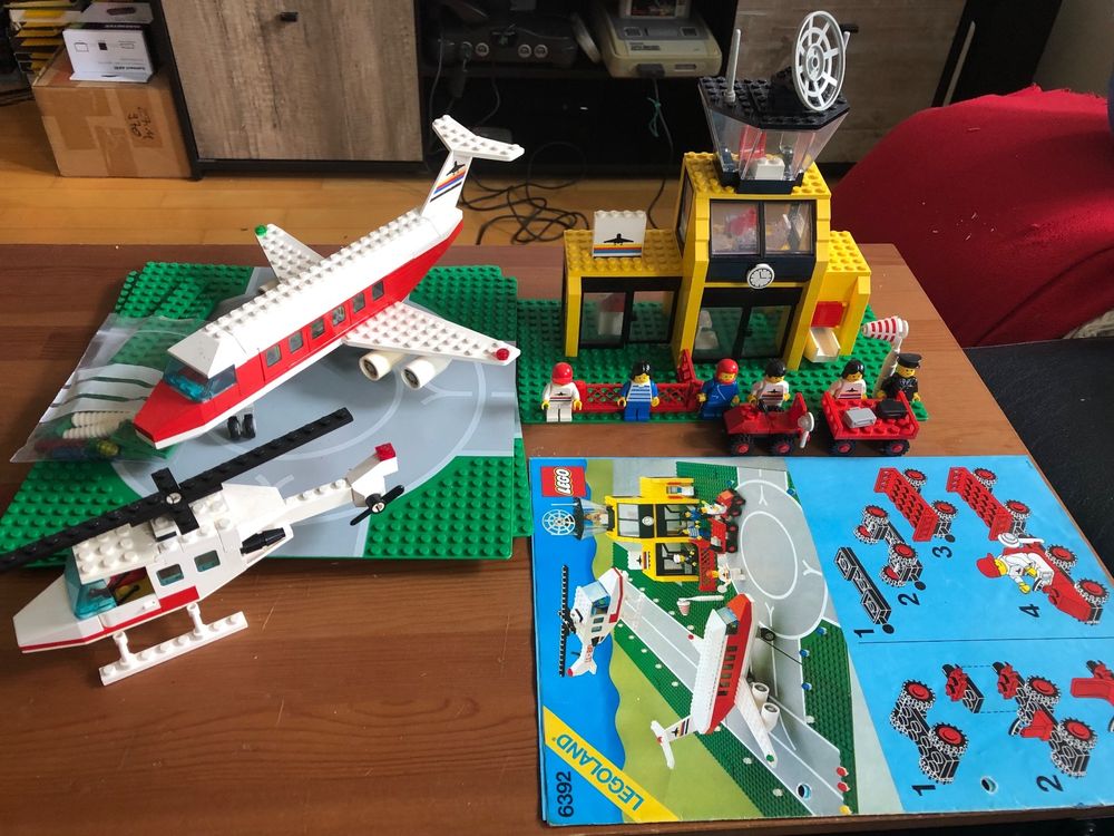 Lego 6392 Airport mit 6 Minifiguren und Anleitung (Gebraucht) in Glarus ...