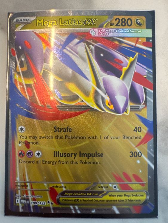 Mega Latias ex MEG100 EN - Mega Evolutions Pokemon (Neu (gemäss ...