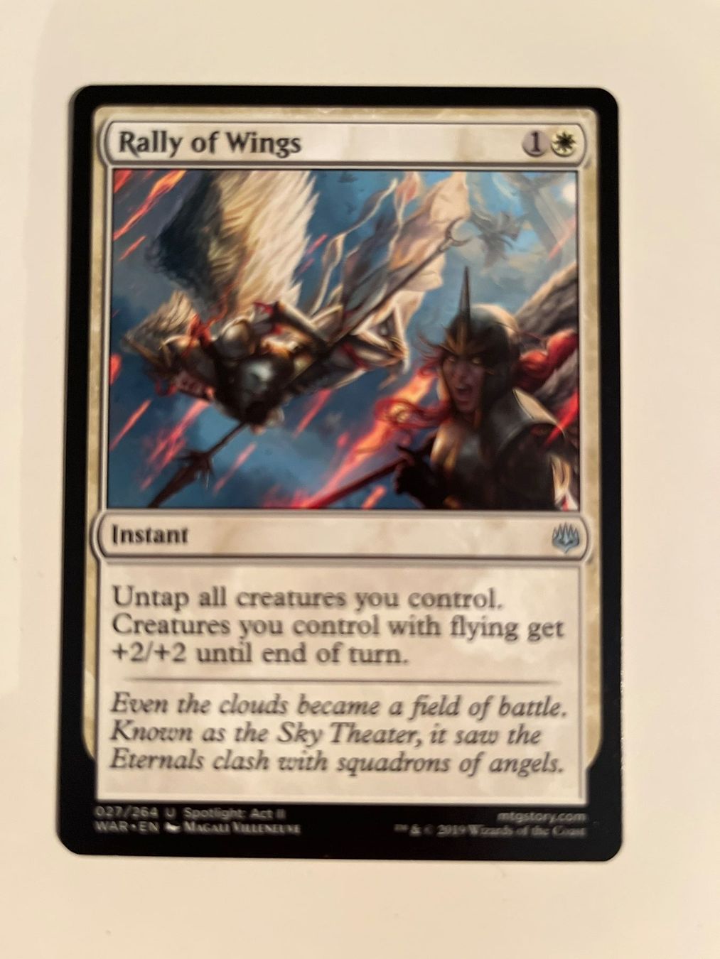 1 x Rally of Wings - Magic: The Gathering - MtG (Gebraucht) in Kriens ...
