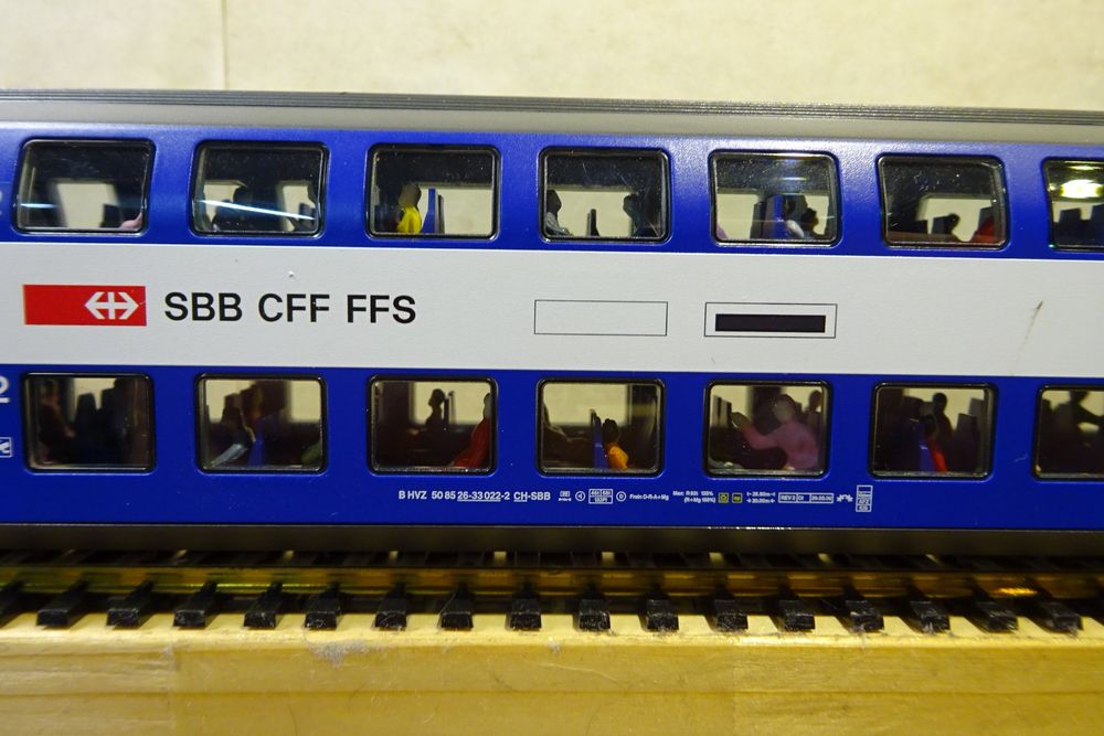 Roco SBB ZVV Set à3 Wagen. Reisende u.LED Beleuchtung.OVP. | Kaufen auf ...