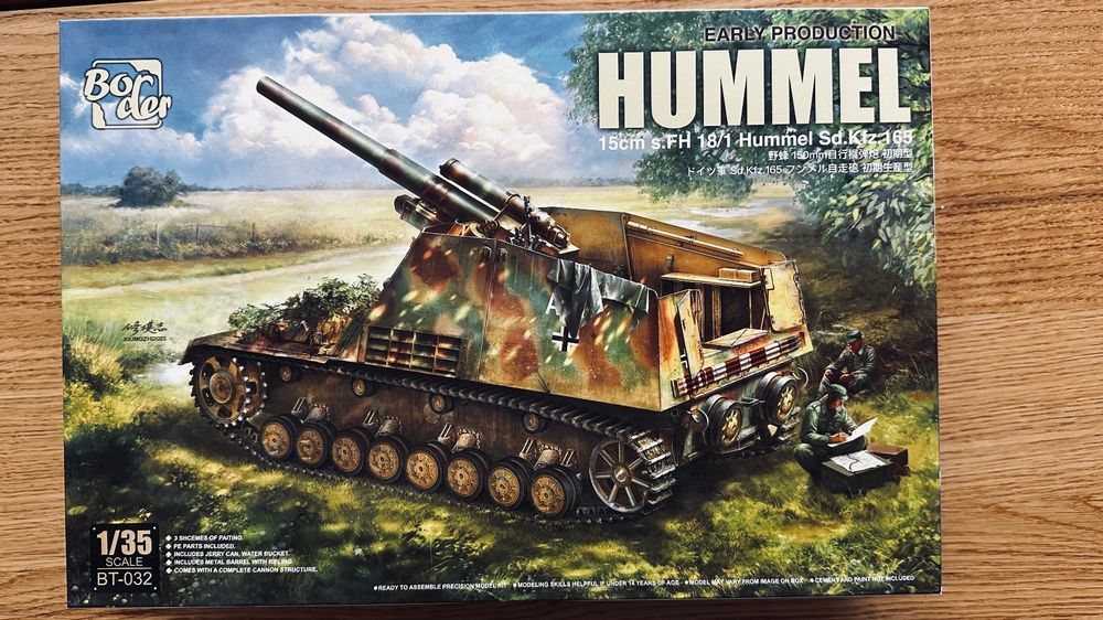 1/35 Border Model Sd. Kfz 165 Hummel (Early Version) (Neu (gemäss ...