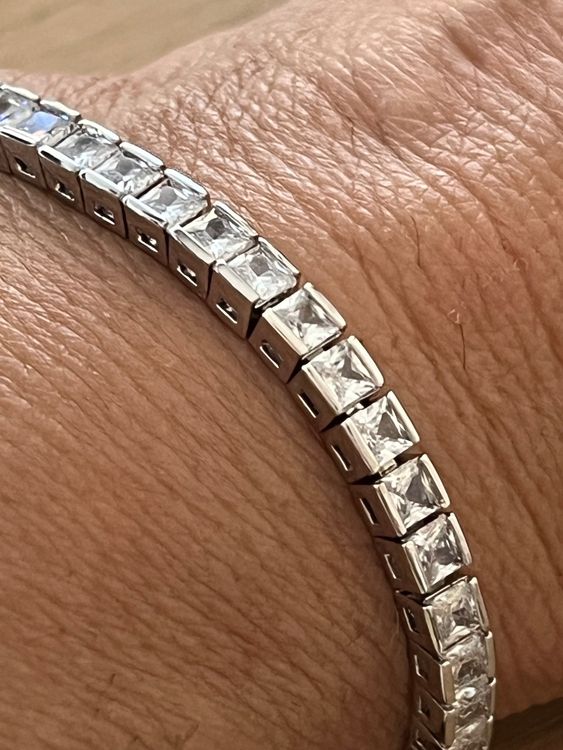 18cm Luxus Armband Edelstahl Tennis (Gebraucht) in Biel-Bienne für CHF ...