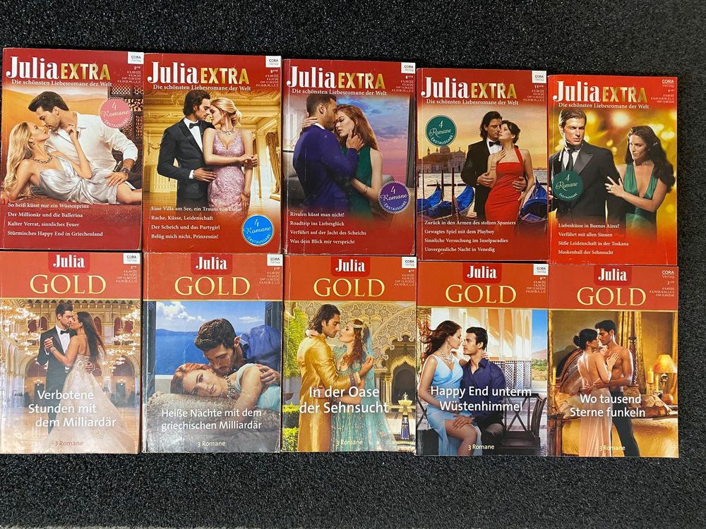 Julia, Baccara, Romana, Bianca (Gebraucht) in Bönigen für CHF 30 – mit Lieferung auf Ricardo kaufen