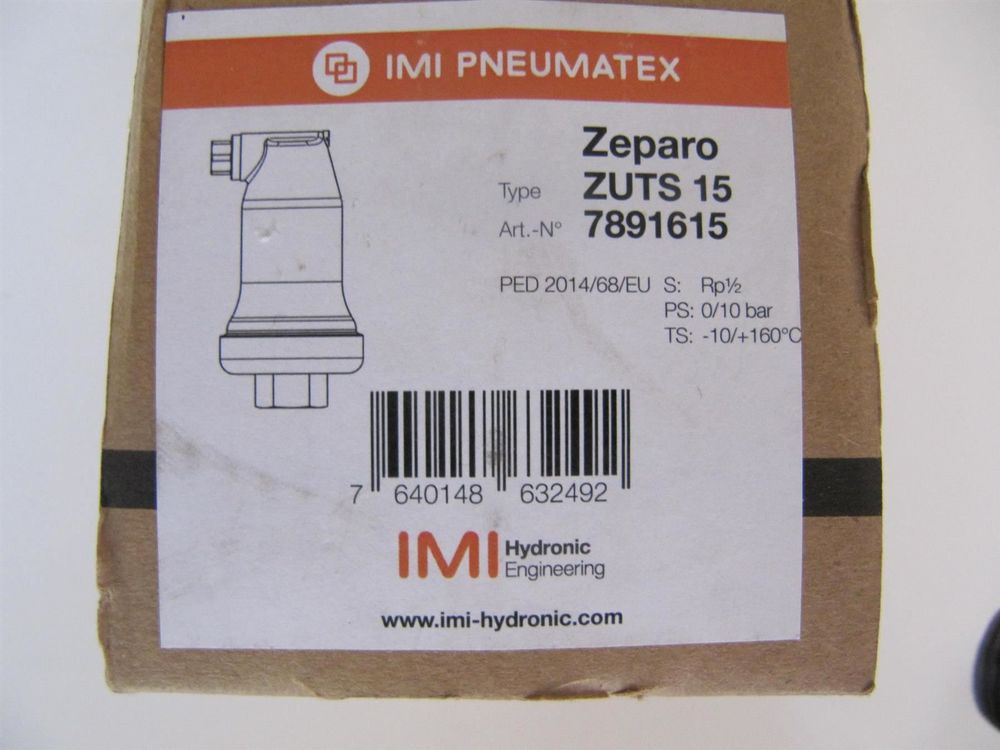 IMI Pneumatex Zeparo ZUTS 15#49 (Neu (gemäss Beschreibung)) in Basel ...