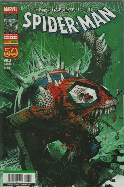 Marvel comics Italian ed SPIDER MAN # 554 LA SFIDA : LIZARD (D'occasion ...