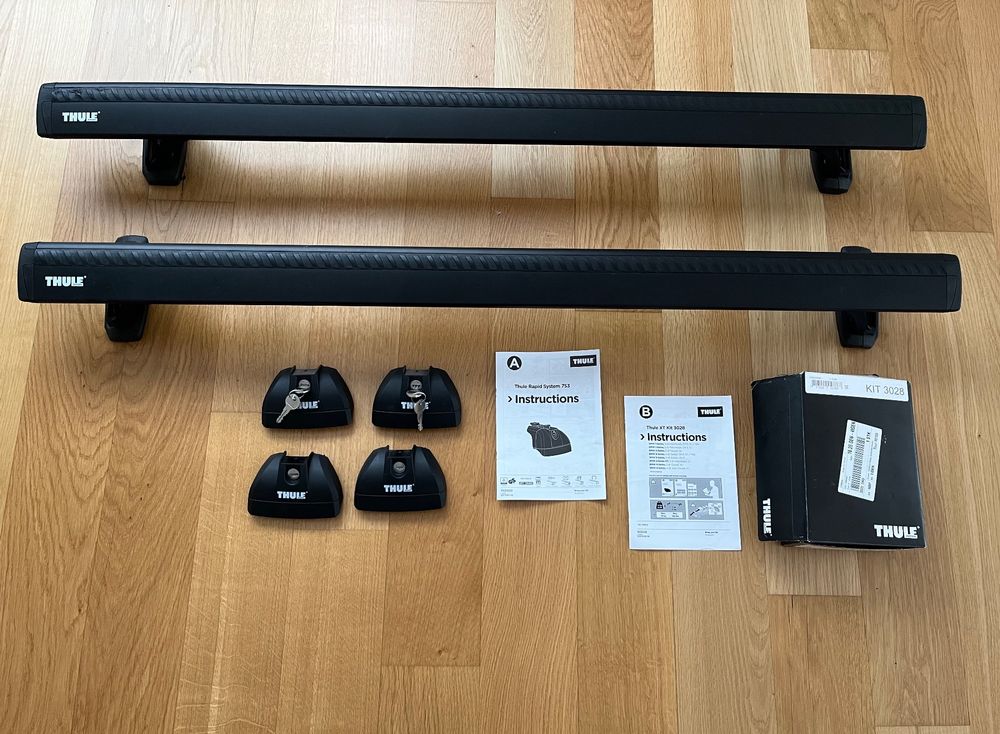 Thule Dachträger 753 mit Montagekit 3028 ( BMW ) | Kaufen auf Ricardo