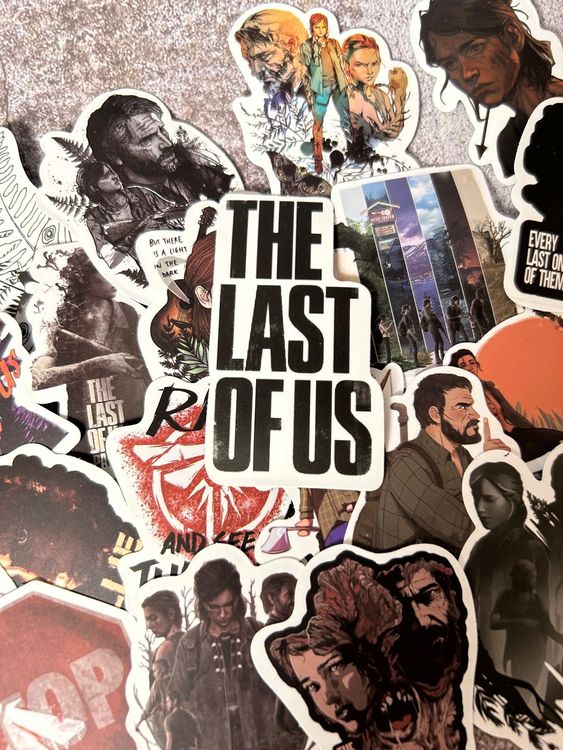 50x The Last of Us / Aufkleber Sticker (Neu (gemäss Beschreibung)) in ...