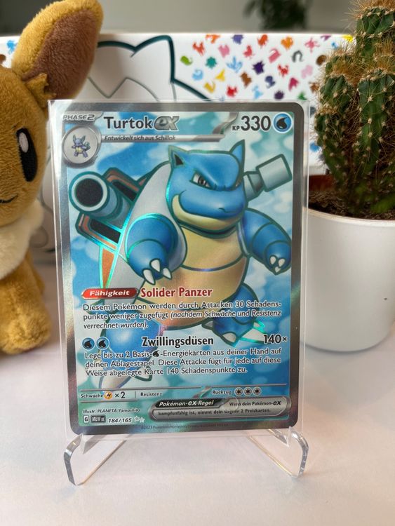 Pokemon 151 Turtok ex Full Art | Kaufen auf Ricardo