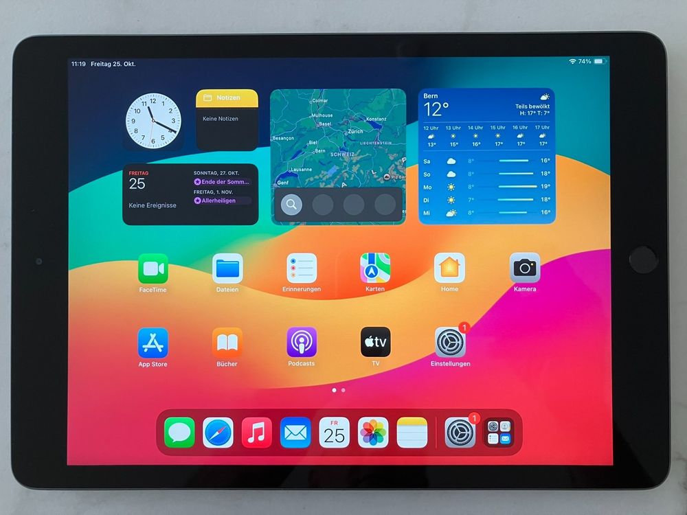 iPad 8. Generation WiFi / 128GB / Model A2270 (Gebraucht) in ...