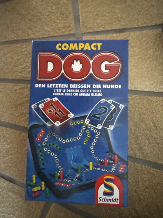 Compact Dog Spiel, Reisespiel - Den Letzten Beissen die Hund (Gebraucht ...