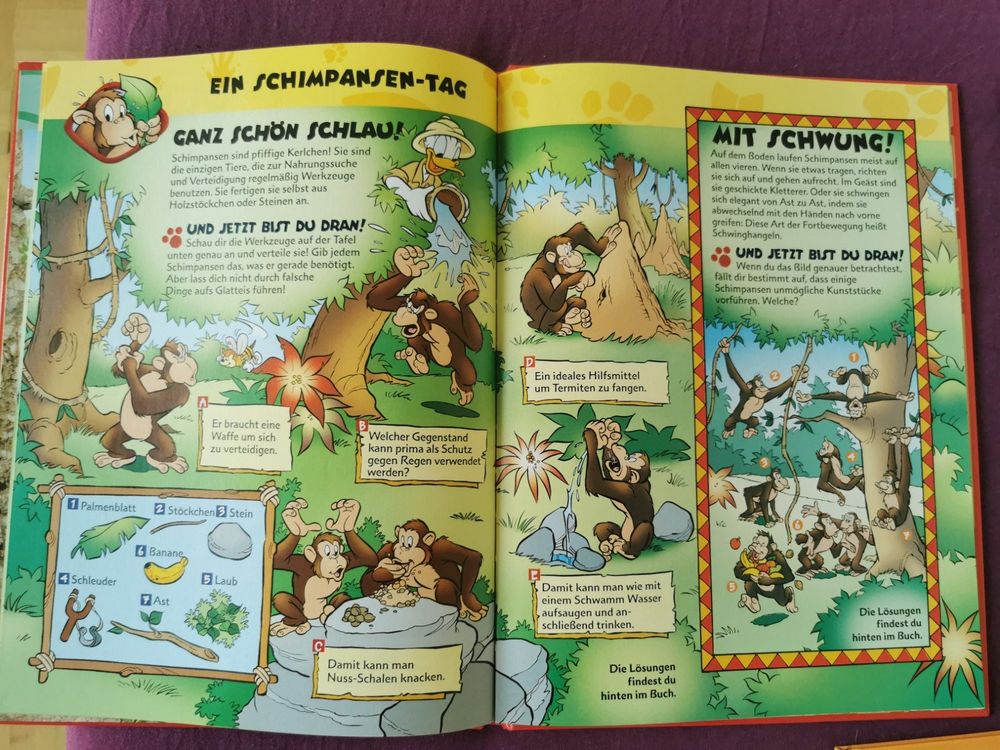 Disneys wunderbare Tierwelt: Löwen, Schimpansen, Bären (Gebraucht) in Gockhausen für CHF 8.5 ...
