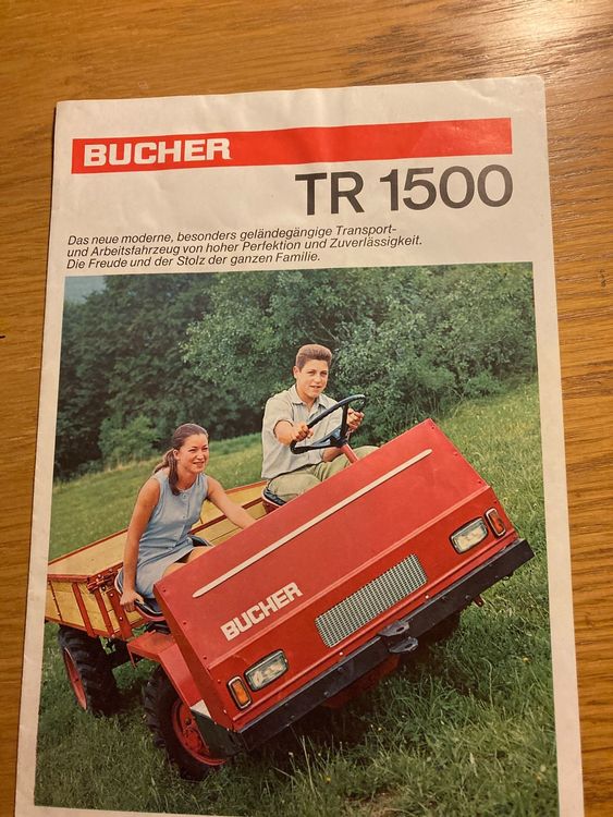 Bucher Transporter (Gebraucht) in Zumholz für CHF 30 – mit Lieferung ...