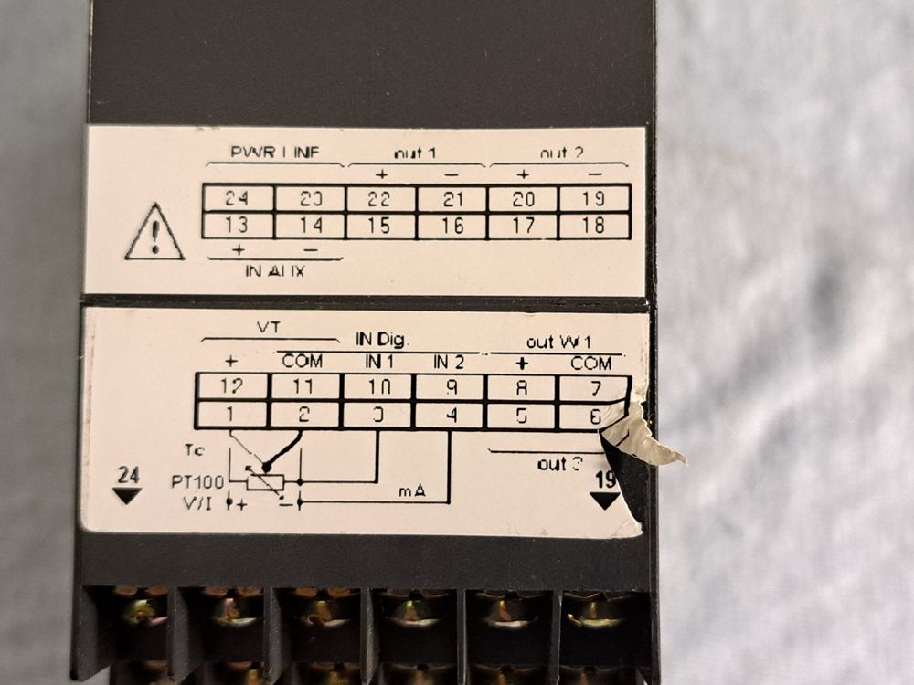 Temperaturregler Gefran 800 Industrieregler Temperaturfühler (Gebraucht ...