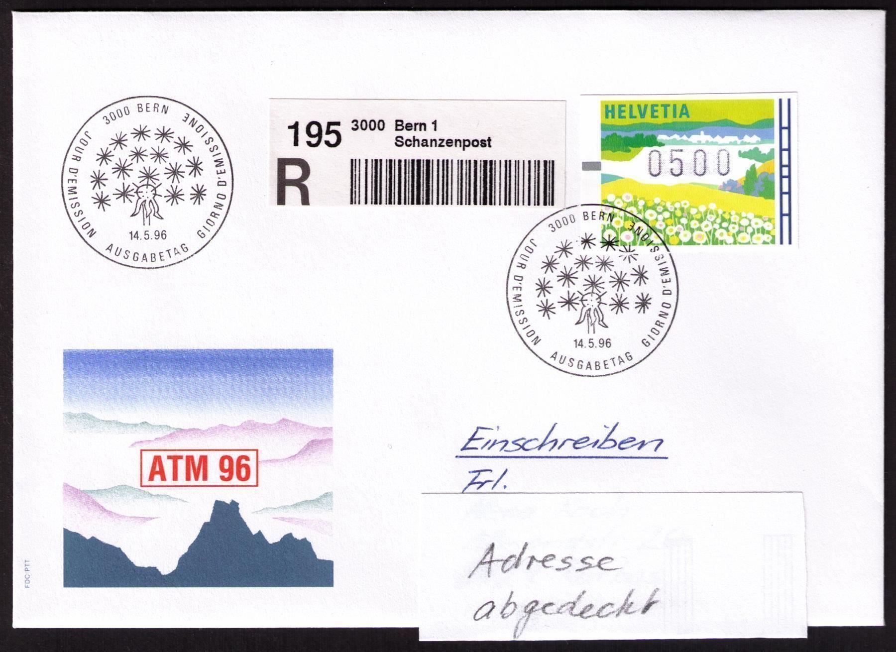 ATM 11-14_Jahreszeiten_Serie SELTENE EINSCHREIB-FDC je 0500! (Gebraucht ...