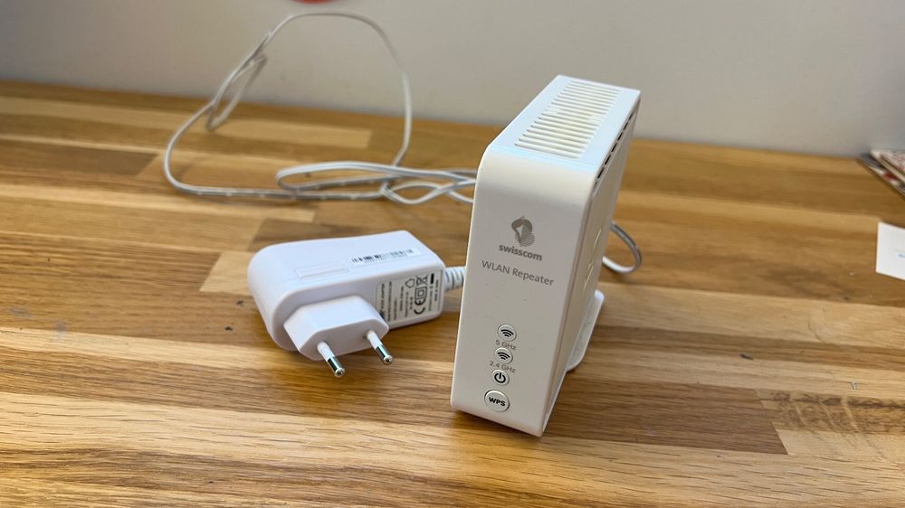 Swisscom Repeater W-Lan Wifi mit Netzteil | Acheter sur Ricardo