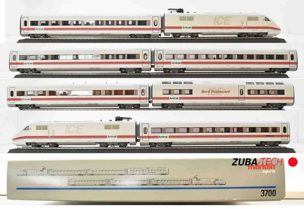 Märklin 3700 US ICE 1 Amtrak H0 WS Digital mit OVP | Acheter sur Ricardo